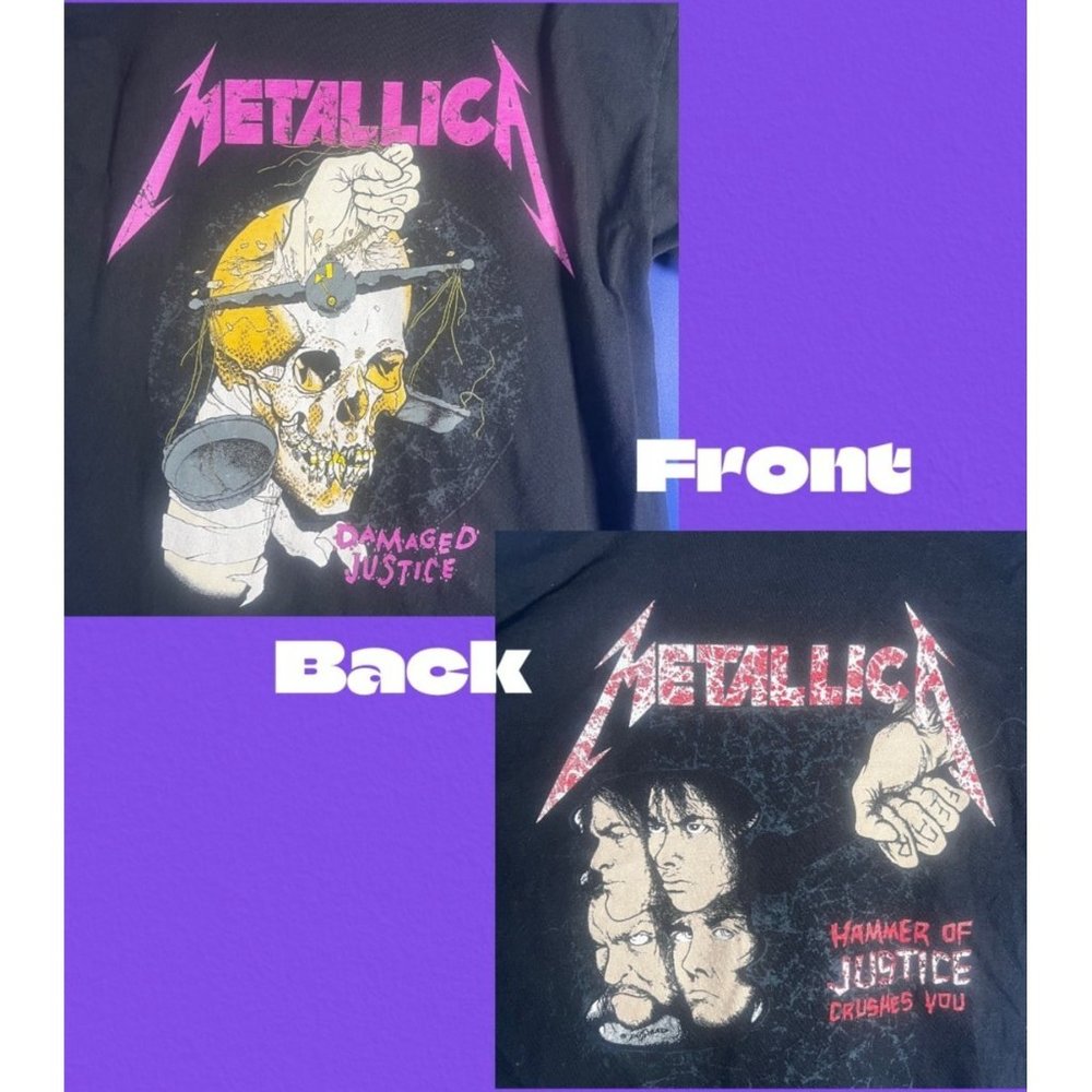 2014 Metallica Damaged Justice Hammer Of Justice Crus… - Gem